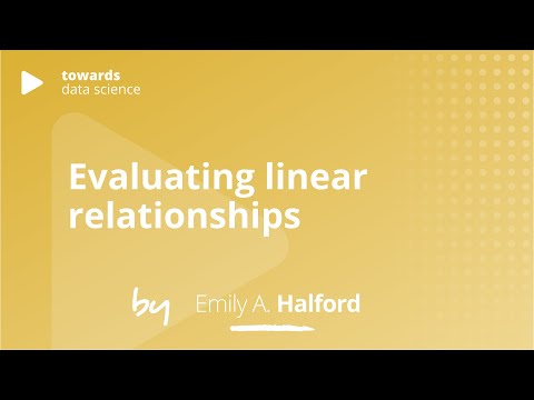 Evaluating linear relationships | Emily A. Halford