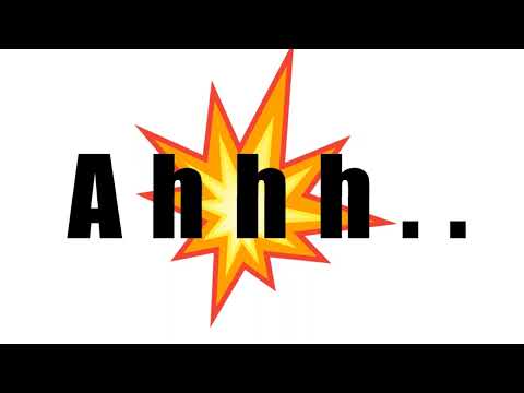 ahh funny sound effect - no edit direct use