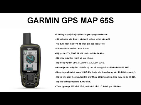 MÁY ĐỊNH VỊ GARMIN GPS MAP 65S Hệ thống vệ tinh hàng đầu , nhiều công nghệ hiện đại .