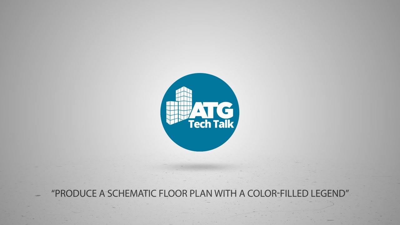 Produce a Schematic Floor Plan with a Color-Filled Legend in Revit