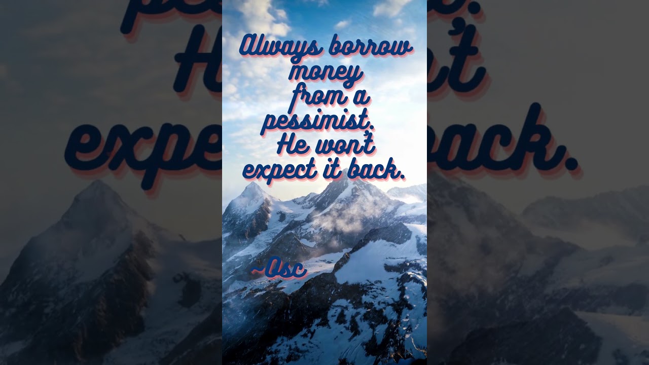 Uplifting funny Oscar Wilde quote for Life and Love Reflection  #funnyquotes