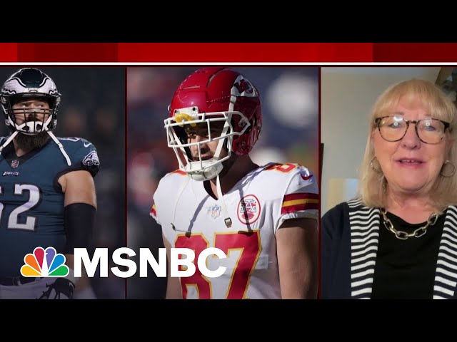 "He learned a few things from Gisele" - Travis & Jason Kelce react to Tom Brady's 'thirst trap'