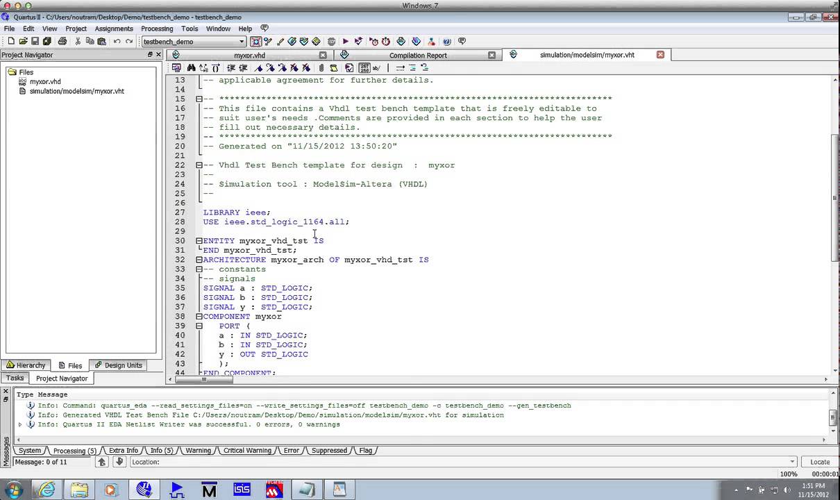 02   Function Testing with ModelSim   Part A