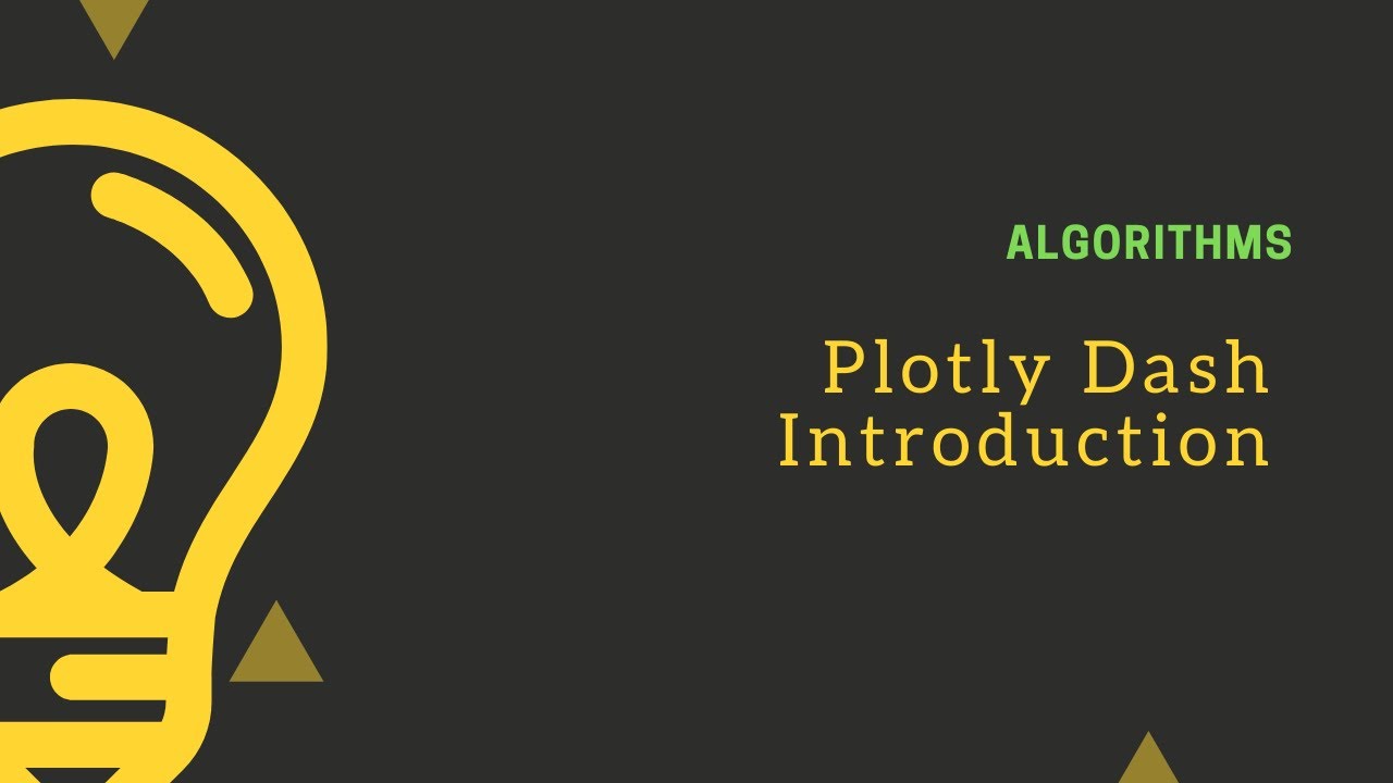Introduction to plotly dash