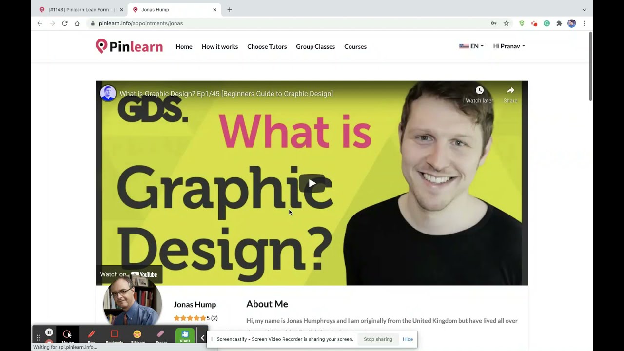 How zoom integration works in Pinlearn?