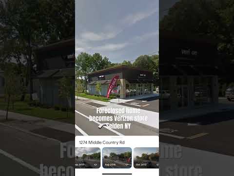 Foreclosed home becomes Verizon store #storeopening #verizon #timelapse #shorts
