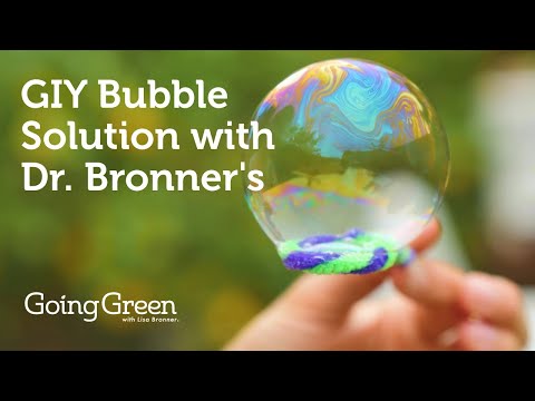 GIY Bubble Solution with Dr. Bronner's