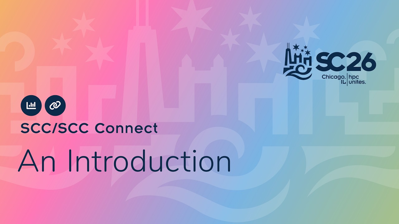 SC26: Intro to the SCC and SCC Connect Webinar