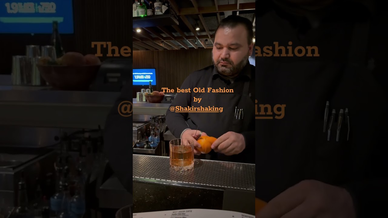 King of Old Fashion 👑 by Best Bartender in Town