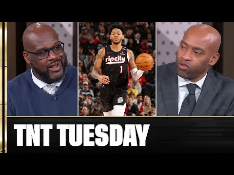 Shaq & VC Praise Portland's Strong First Half Against Milwaukee 🙌 | NBA on TNT