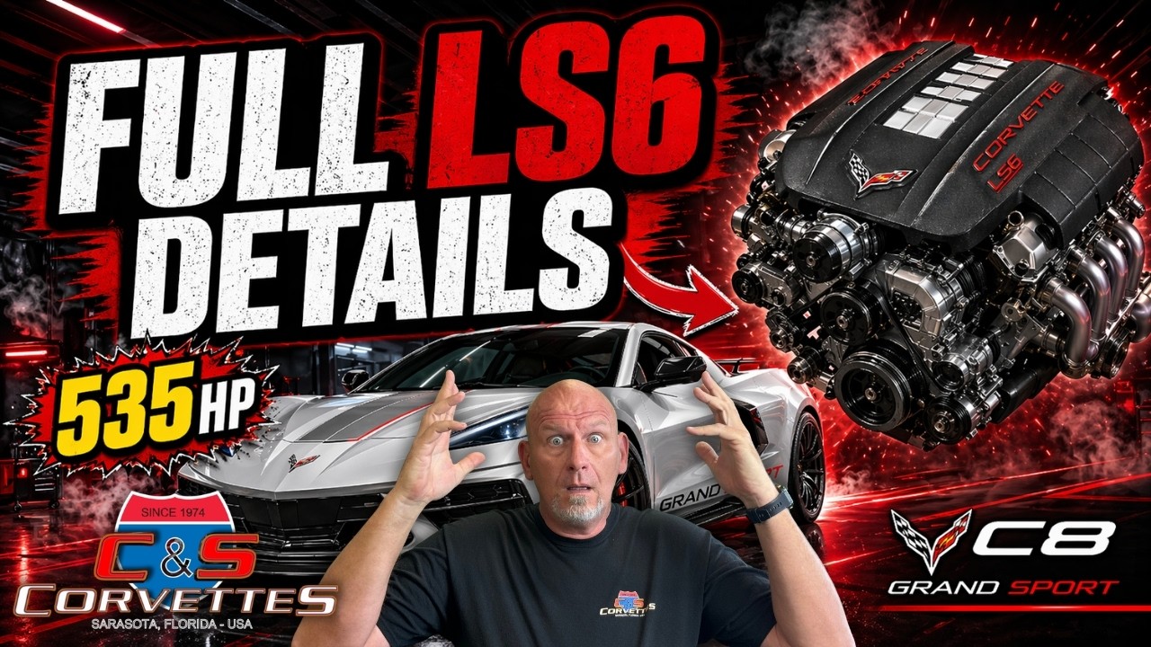 So What Really Is The NEW ENGINE In The C8 GRAND SPORT?