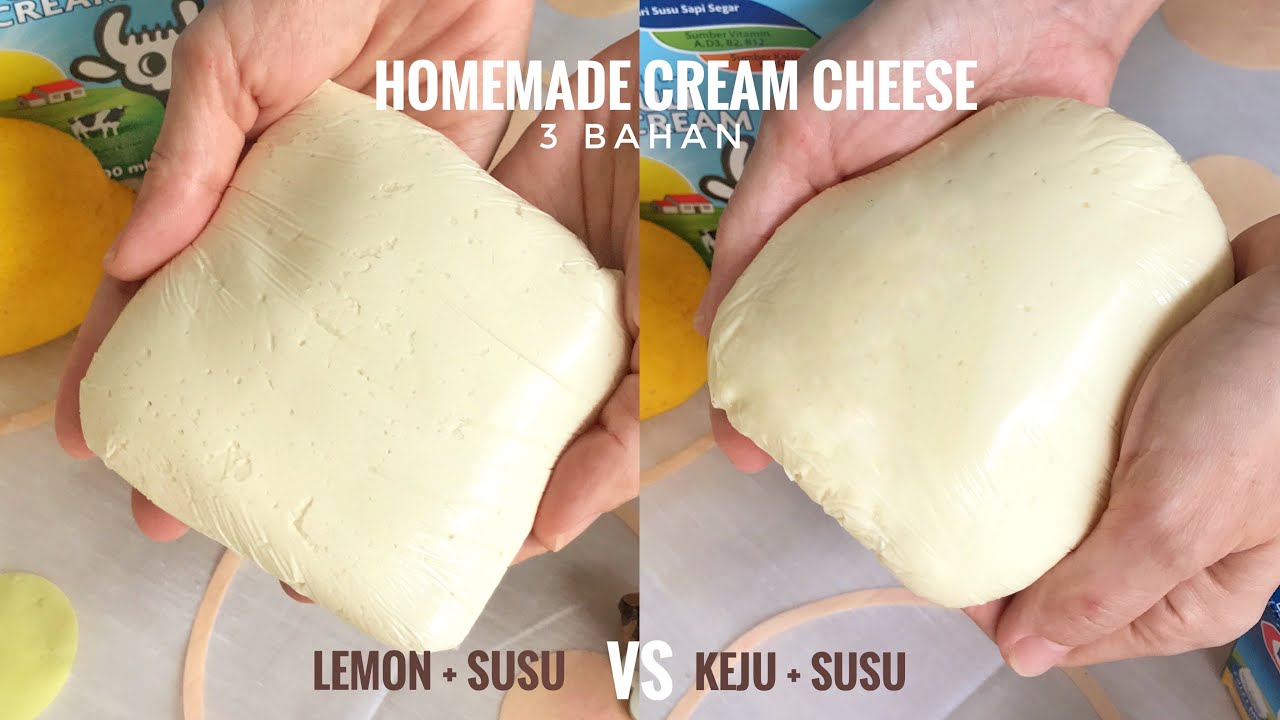2 Cara Bikin Homemade Cream Cheese | Lebih Enak Yang Mana - Cooking Videos