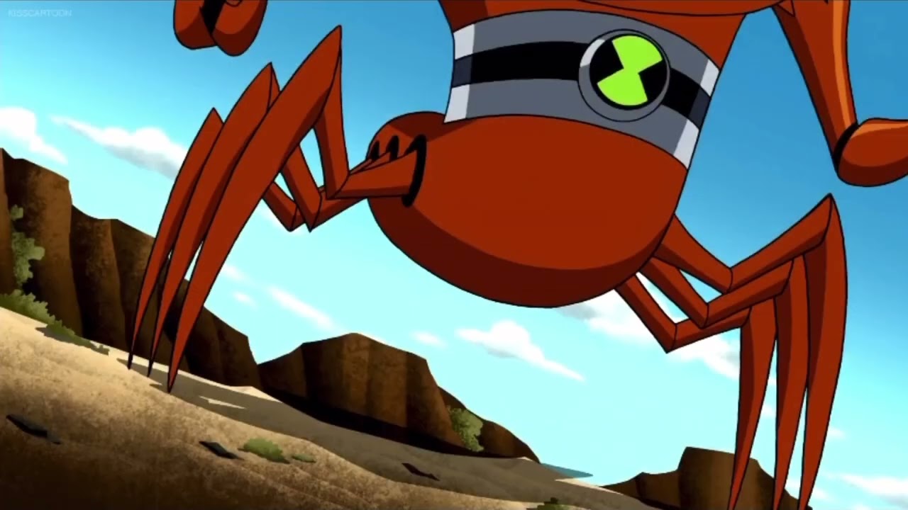 Ben 10 Alien Force All Brainstorm Transformation