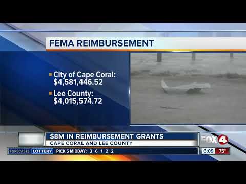 FEMA reimbursing Cape Coral and Lee County for Hurricane Irma recovery