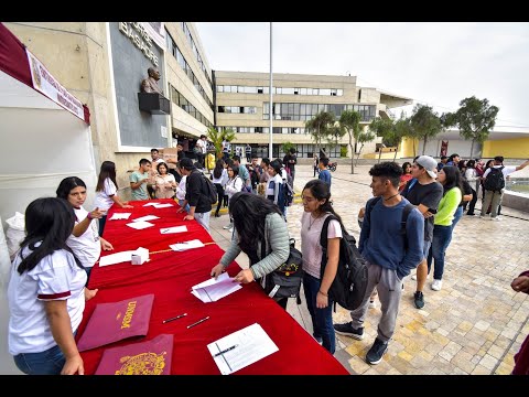 🔴#UNMSM Kit del Ingresante: Ingresantes de todas las facultades reciben merchandising de San Marcos