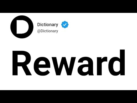 Reward Meaning In English