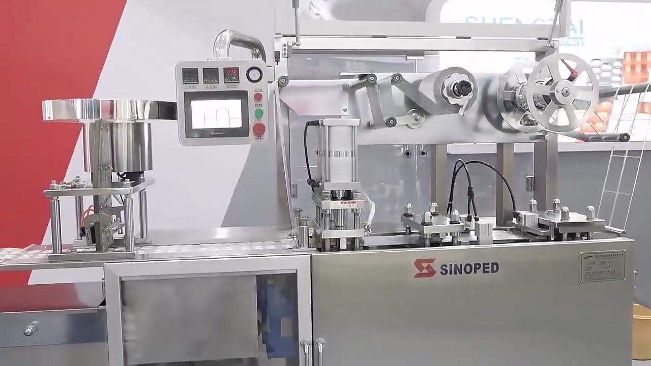 SINOPED DPP 150 automatic blister packing machine