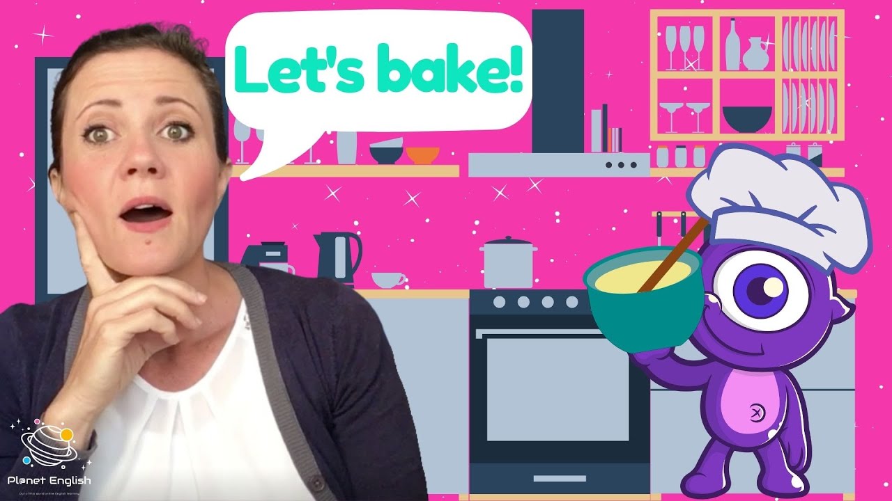 Let's Bake! | ESL Vocabulary Games for Kids | Flyers