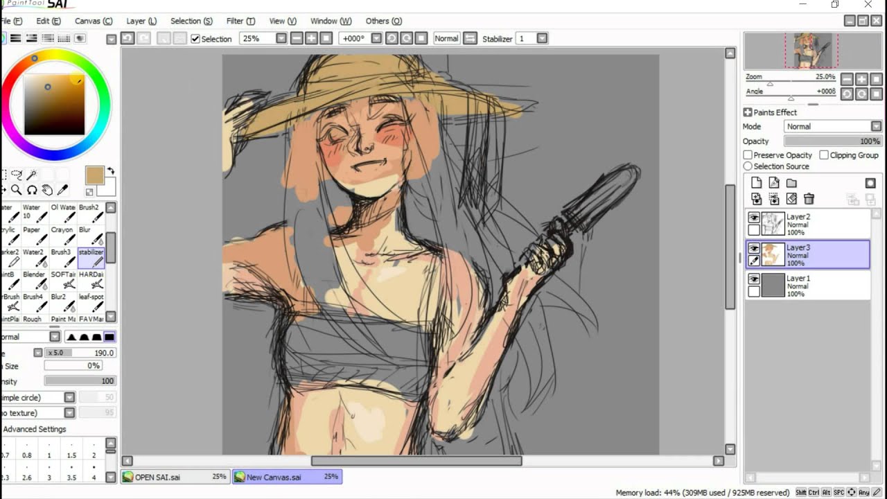 Beach - Speedpaint (ptSAI)
