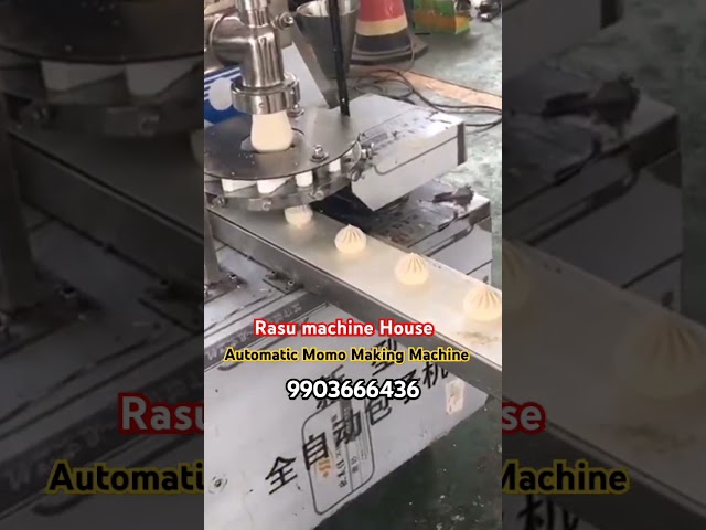 Momo Making Machine - 3000 Pcs/Hr Fully Automatic Momo Making Machine ...