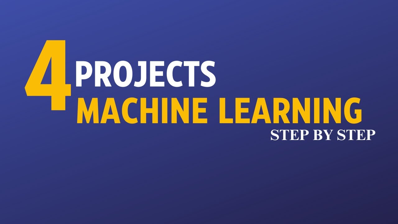 4 Machine Learning Projects in Python - Scikit-learn, Streamlit, Pandas, NumPy, Matplotlib,  PyCaret