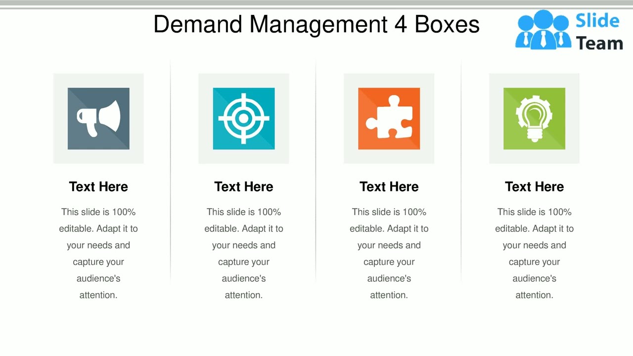 Demand Management 4 Boxes