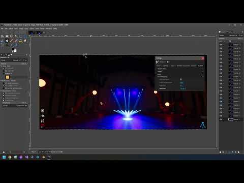 Create a webp animated picture with GIMP 2.10.32