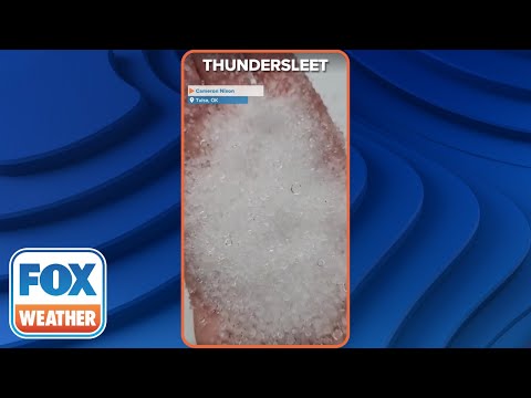Thundersleet in Tulsa, Oklahoma