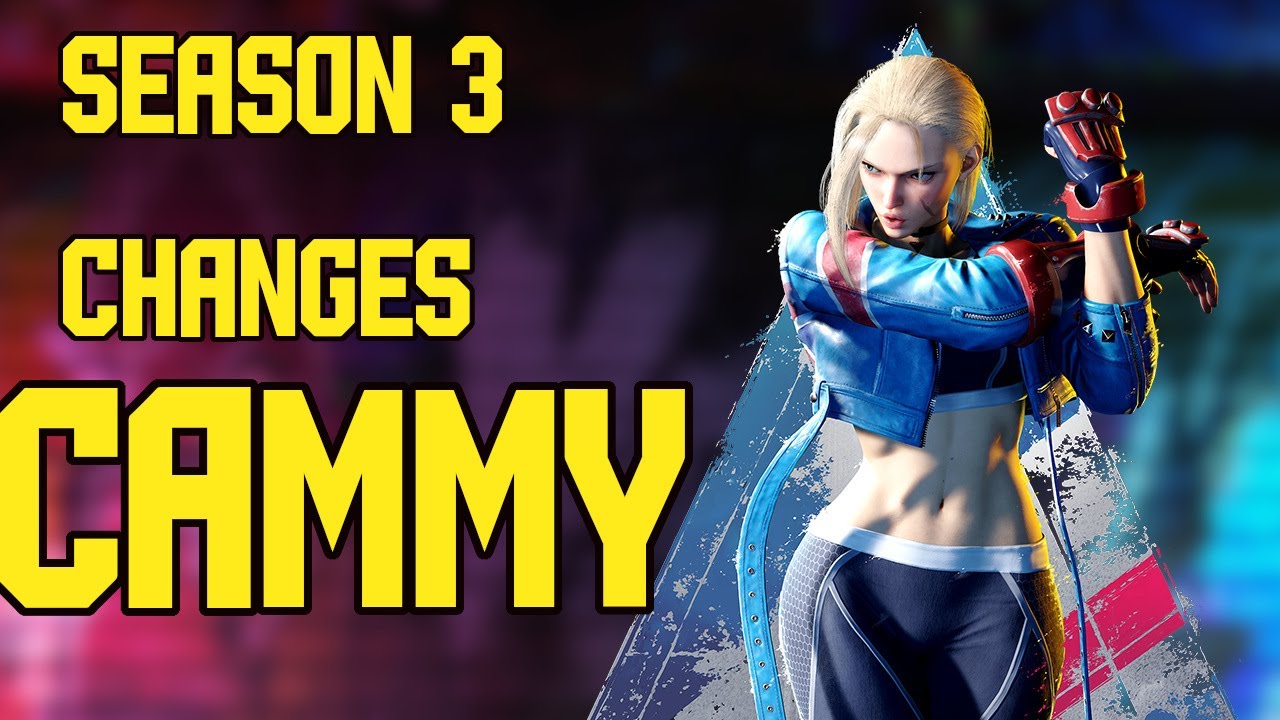 SF6 Season 3 Cammy Changes (Very targeted nerfs )