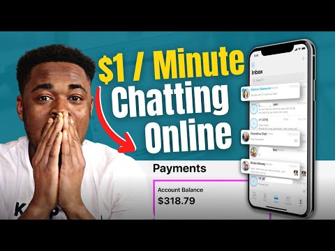 Make $1 EVERY Minute CHATTING With People ONLINE (3 SECRET Websites To MAKE Money From Texting)