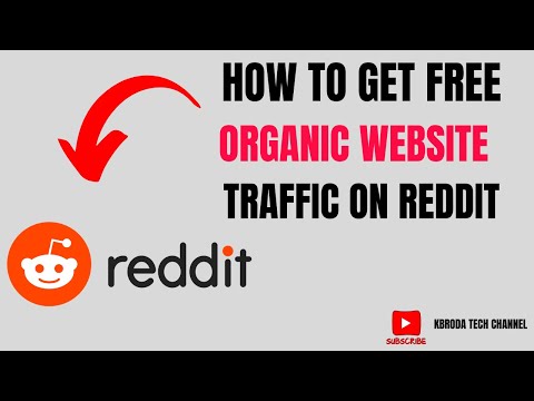 How To Get Free Organic Website Traffic From Reddit 2025 | Step-By-Step Guide