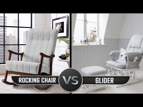 Rocking chair vs Glider