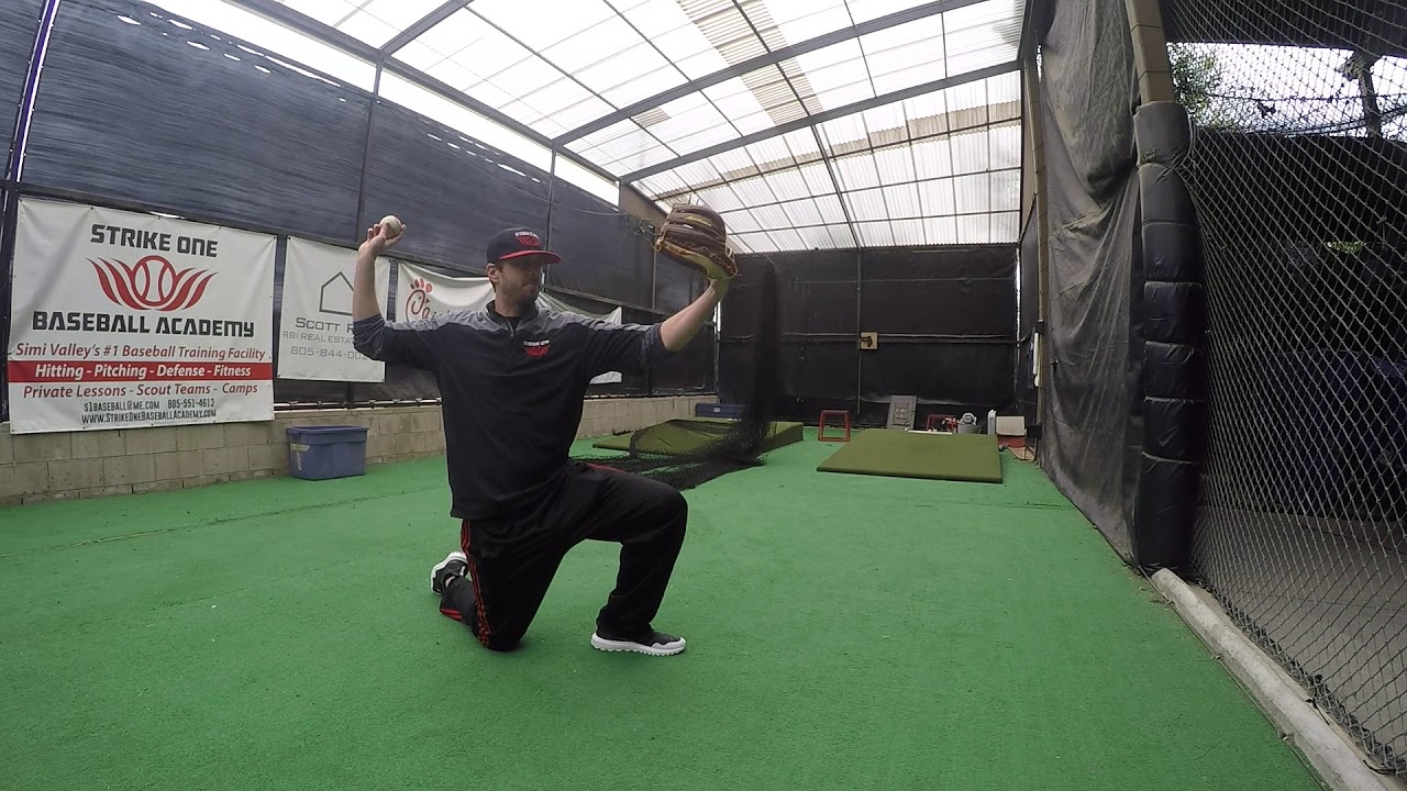 Pitching Knee Drill - Strike One Baseball Academy