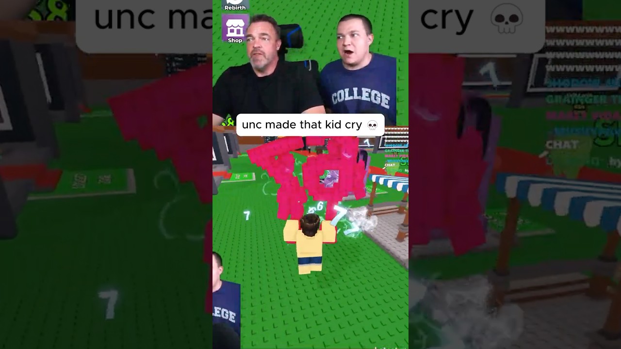 unc made him cry 💀