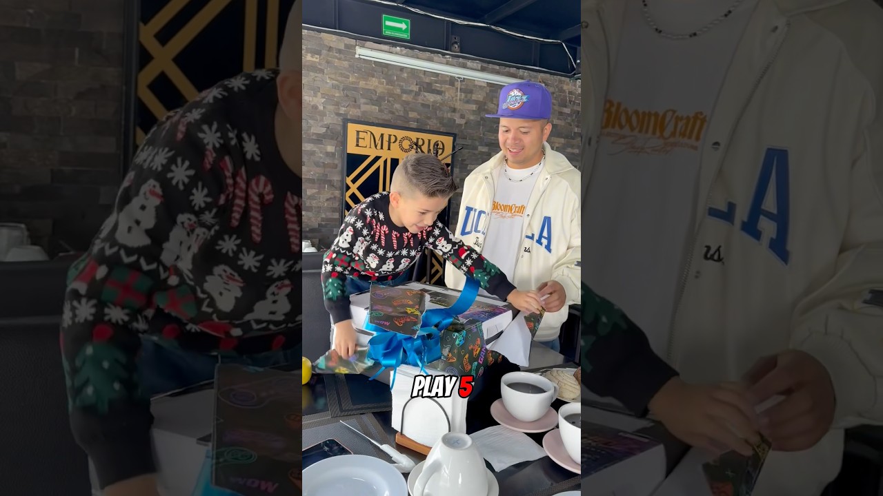 HE LOVED HIS GIFT 🥹👏🏻🥳…