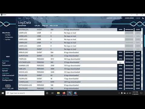 Log Downloads