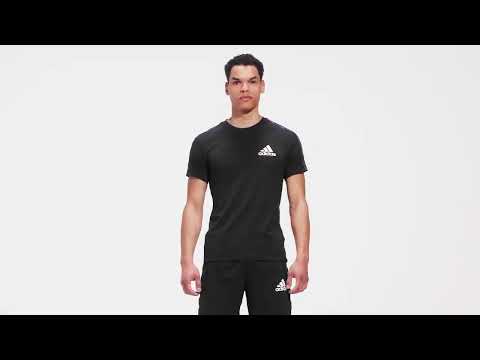 AEROREADY DESIGNED TO MOVE SPORT MOTION LOGO TEEA TEE FOR VERSATILE EVERYDAY COMFORT.