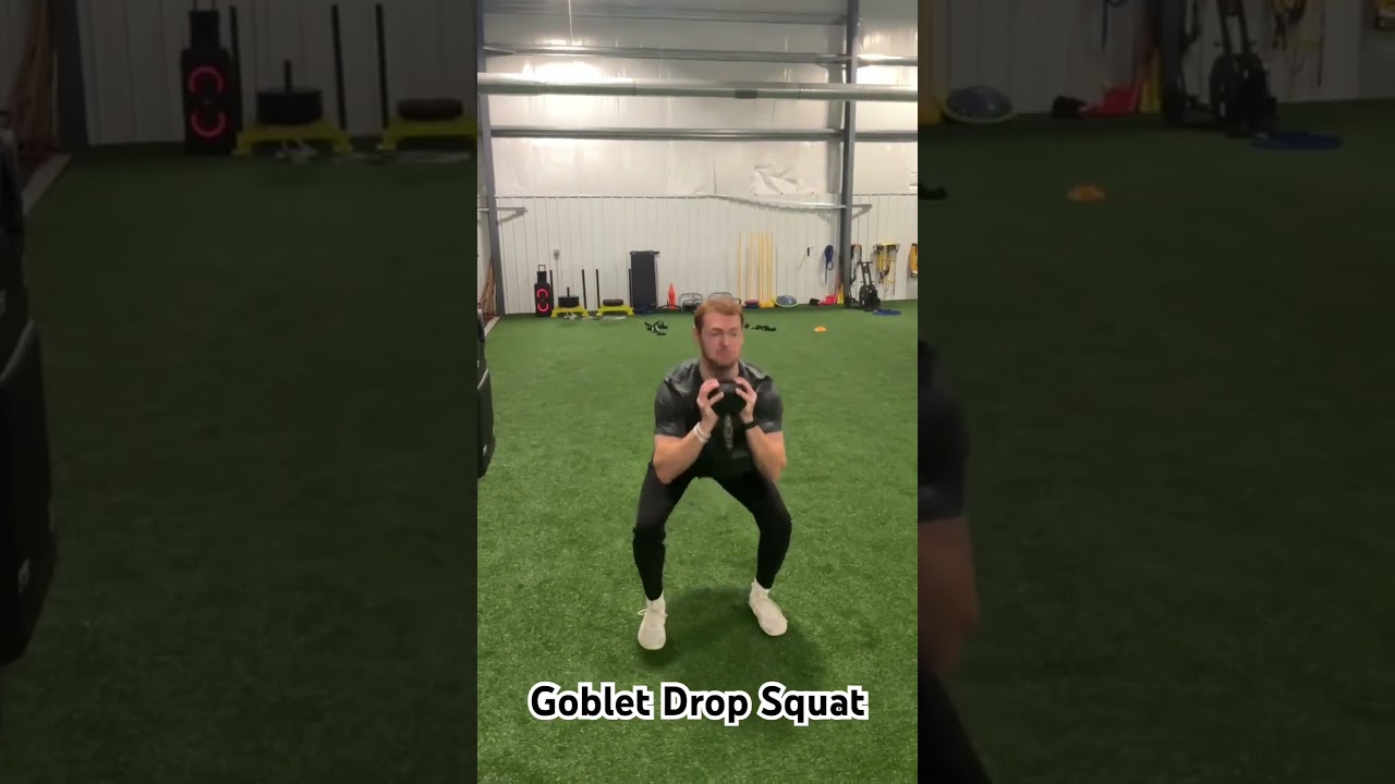 Goblet Drop Squat