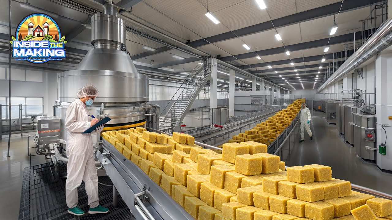 How Chicken Bouillon Cubes Are Made I Chicken Bouillon Cube Factory Process