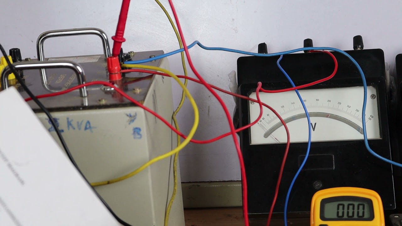 Scott Connection of Transformers||Electrical Machines Lab-II