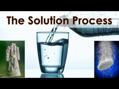 ChemB 12.2: The Solution Process