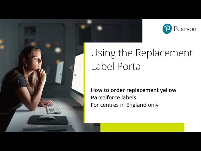 Parcelforce Labels: Replacing Labels for Exam Papers