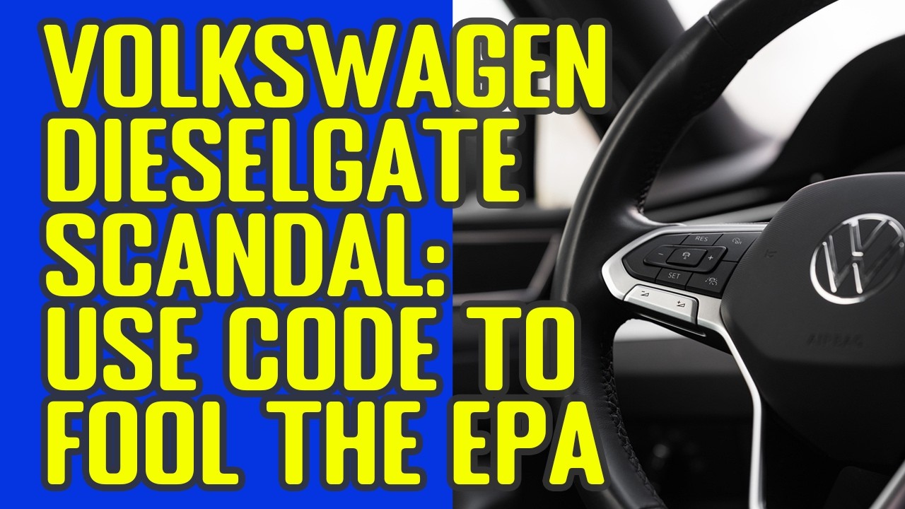 Dieselgate Scandal Explained: How Volkswagen's Defeat Device Software Cheated Emissions Tests