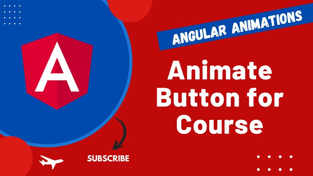 42. Animate button for creating new course in Angular Animations Application - Angular16