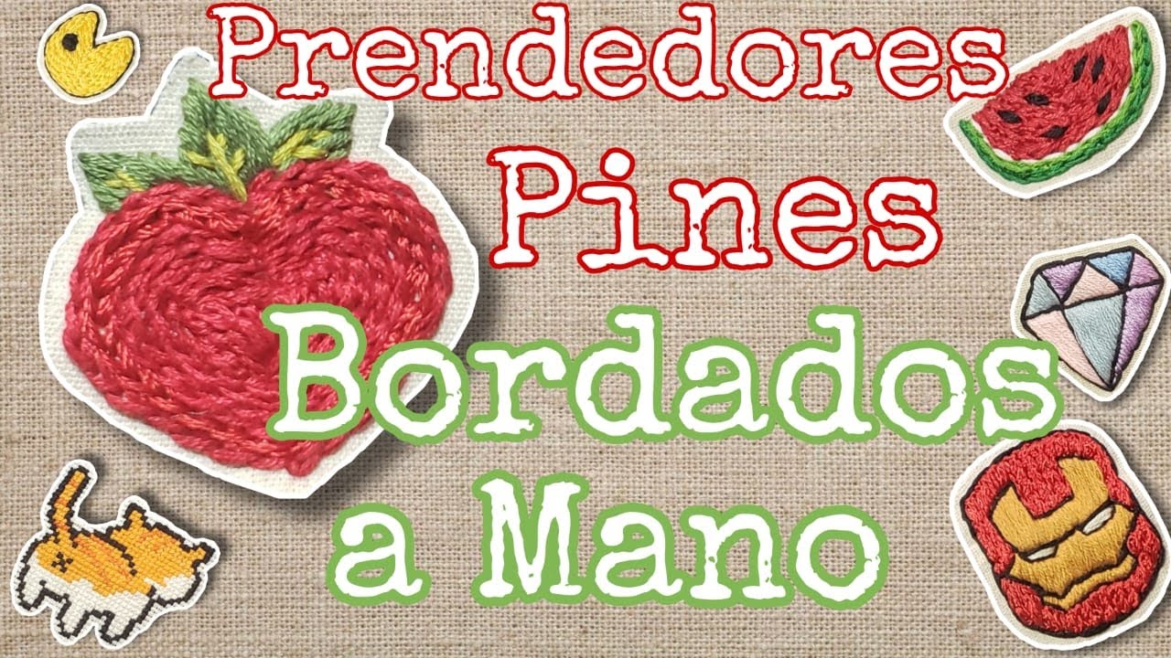 Prendedor/Pin (Bordado a Mano)