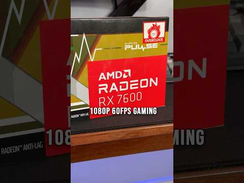 The RX 7600 is lowkey a good value GPU. #gpu #rx7600 #radeon #valueGPU #gpubenchmark #7600