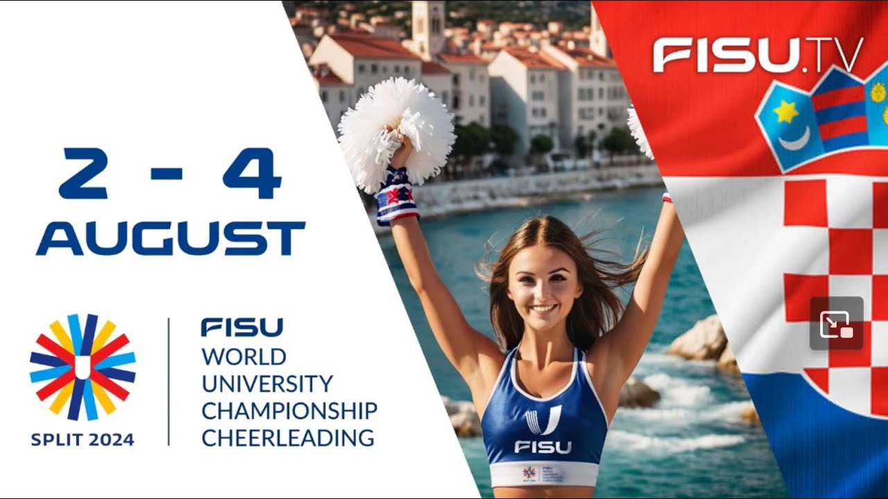 Split 2024 FISU Championship Cheerleading Day 2
