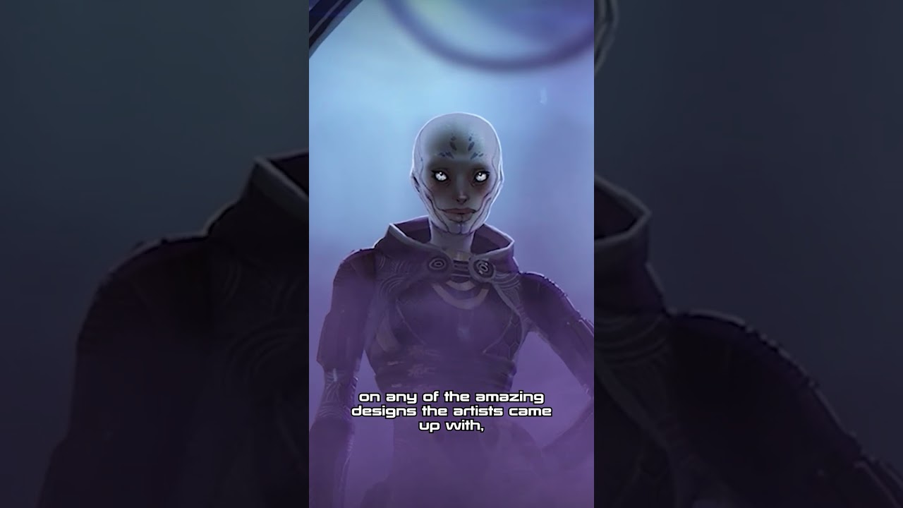 Why did BioWare change Tali's Face? (Mass Effect) #shorts #masseffect