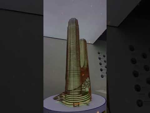 The perfect combination of art and architecture.Shenzhen landmark architectural model #architecture