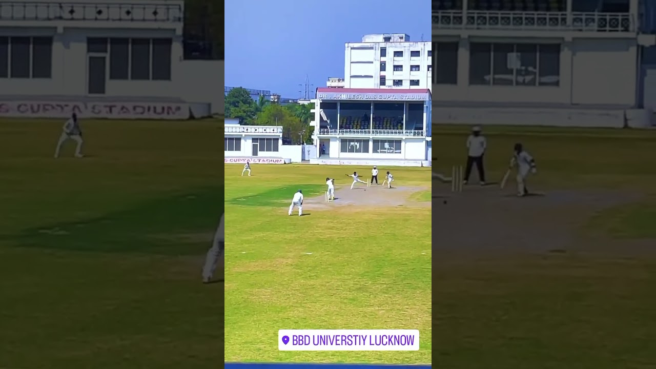 BBD university lucknow cricket stadium short video